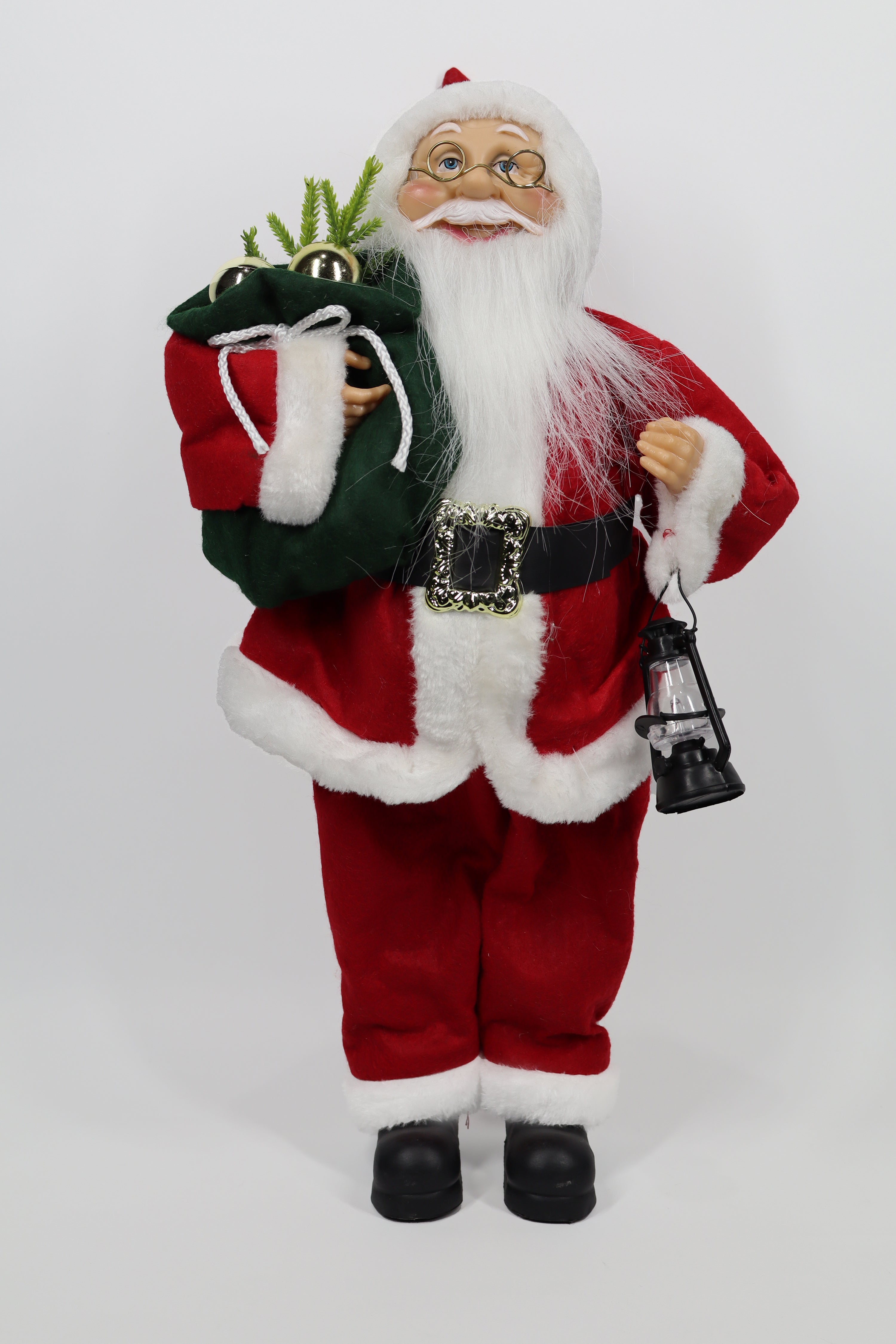 Viejo pascuero rojo 45 cm con faros – Sweet & Gourmet Chile