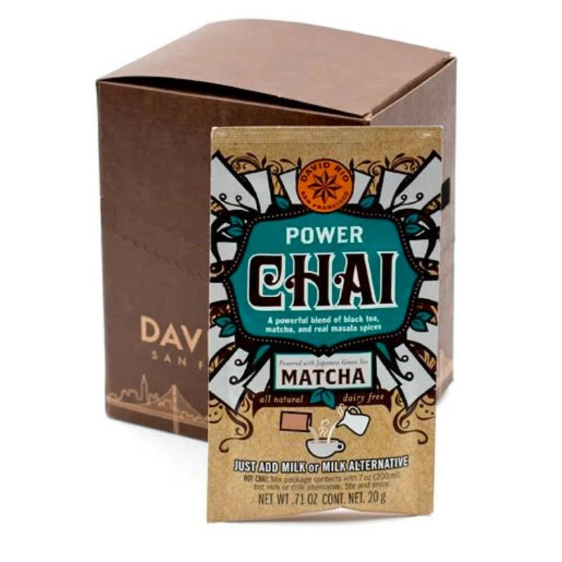 Power Chai Matcha, Chai Instantaneo Con Matcha (Vegano)*12Un – Tienda ...